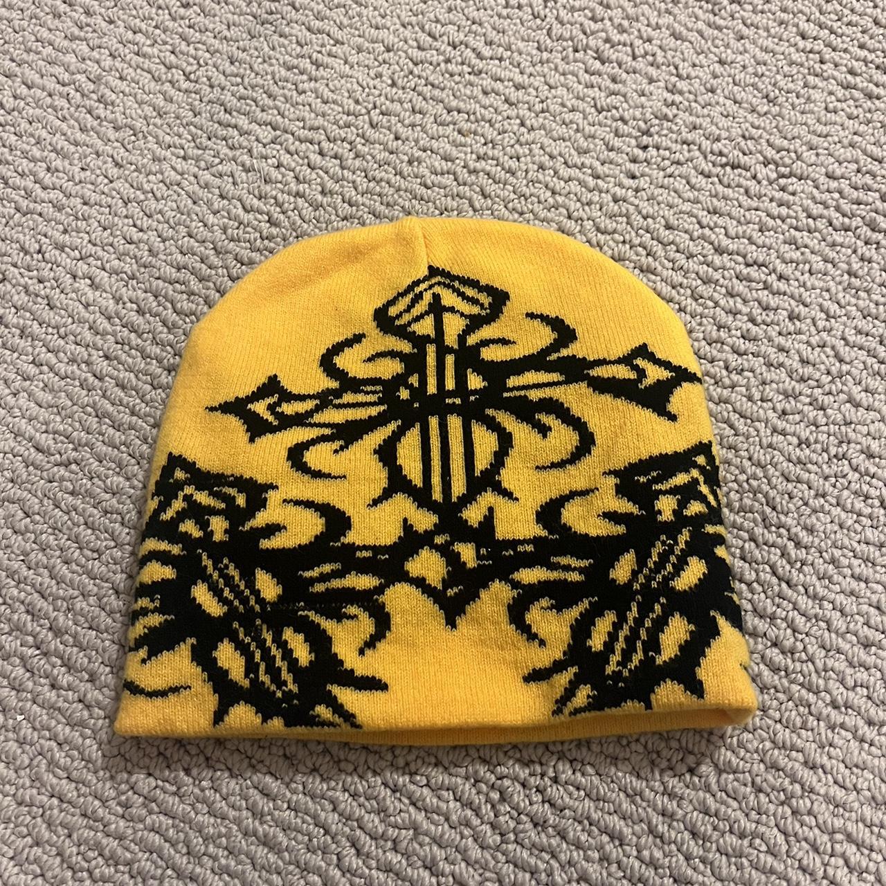 y2k street wear skull cap fits nicely - Depop