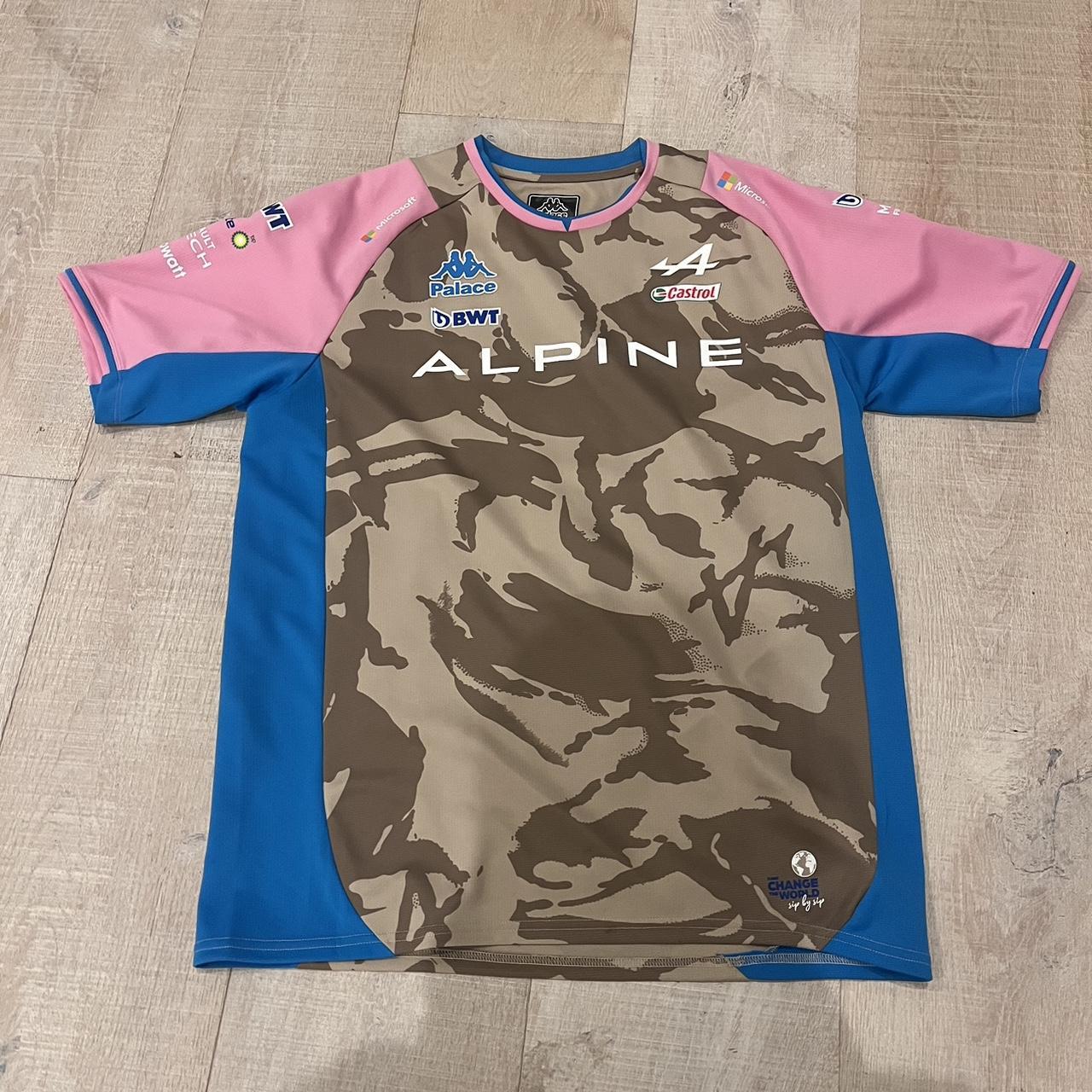 alpine palace collab desert camo jersey - Depop