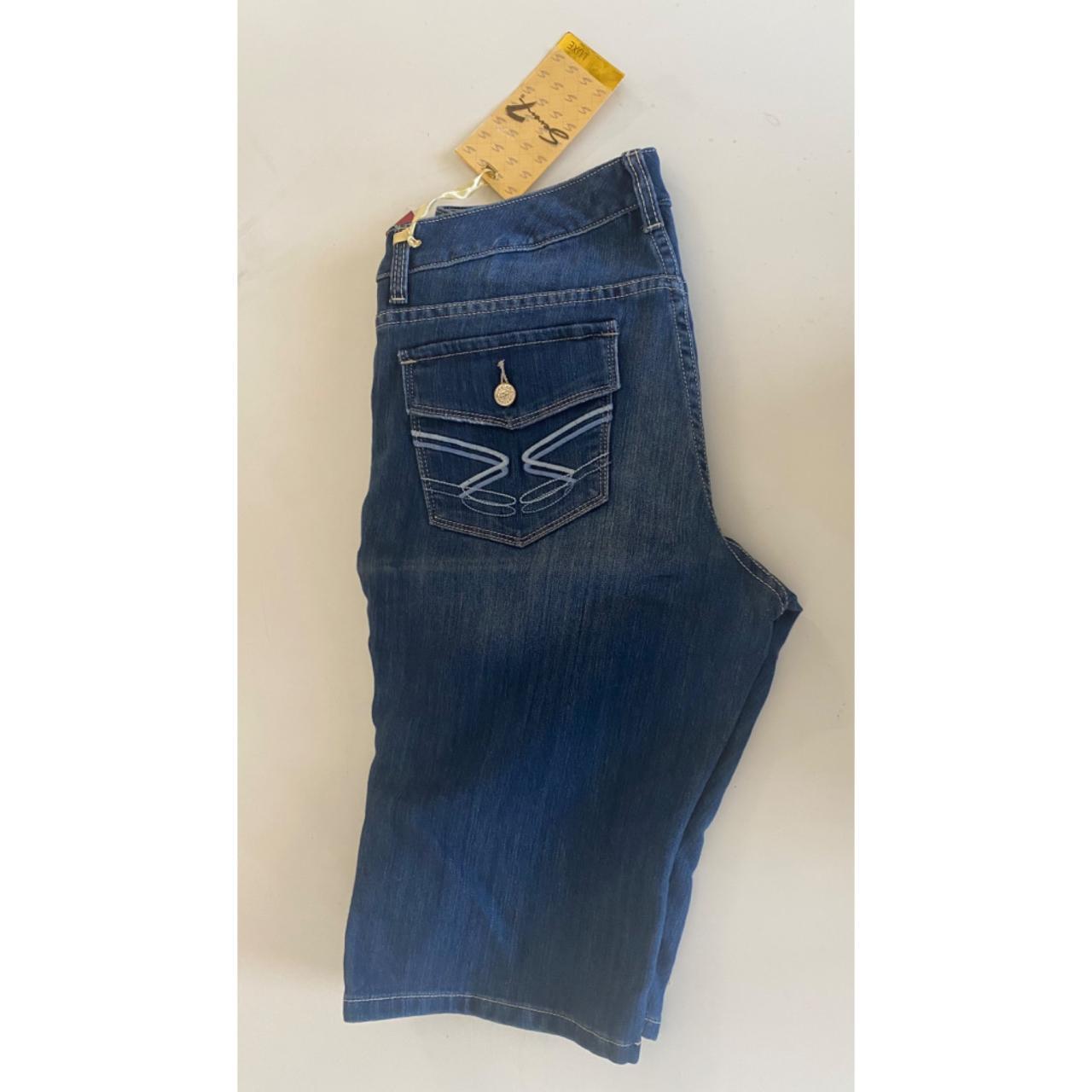 Seven7 Women's Blue Shorts | Depop
