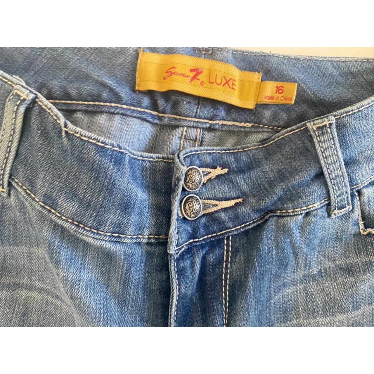 Seven7 Women's Blue Shorts | Depop