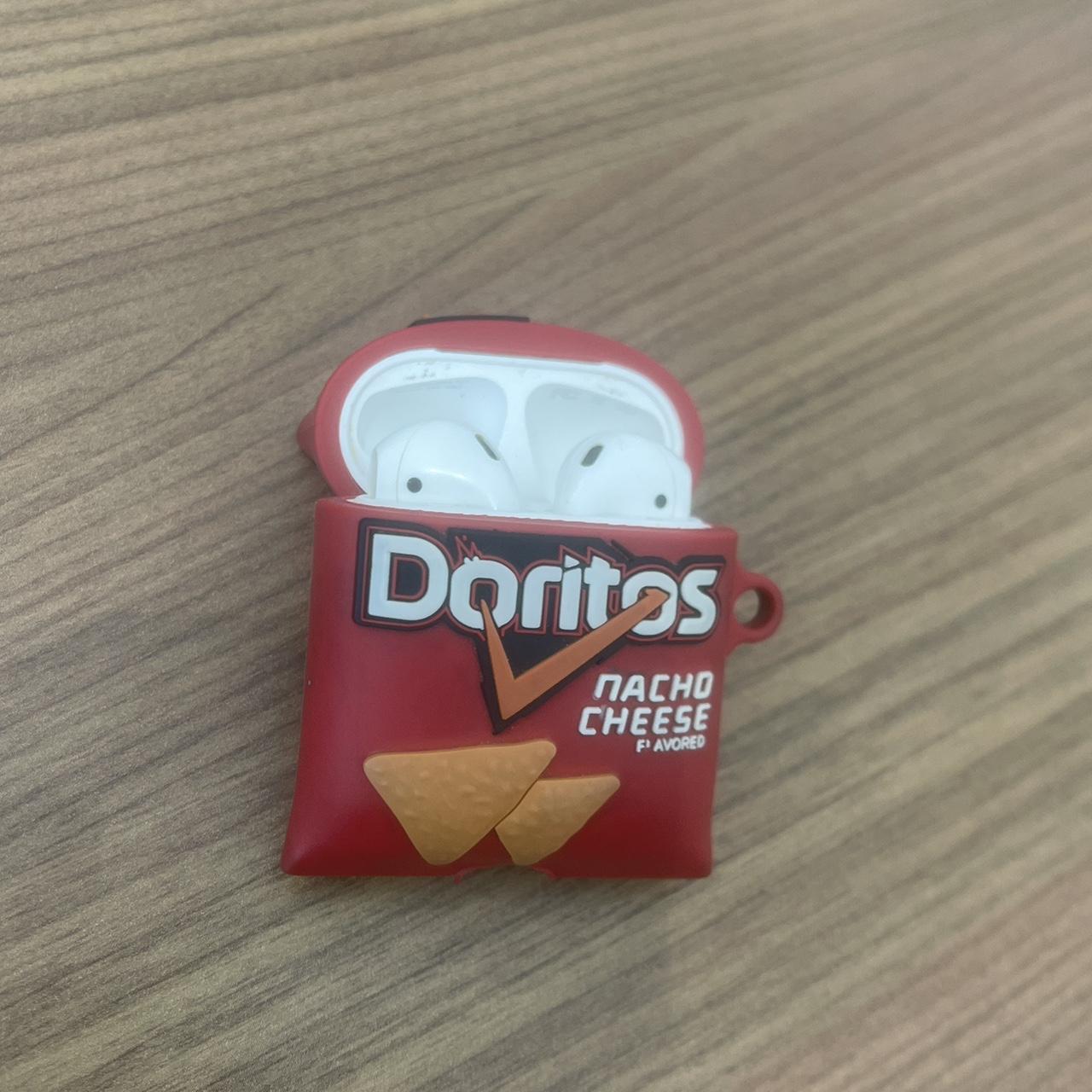 AirPods with Doritos Case Work perfectly fine Case... - Depop