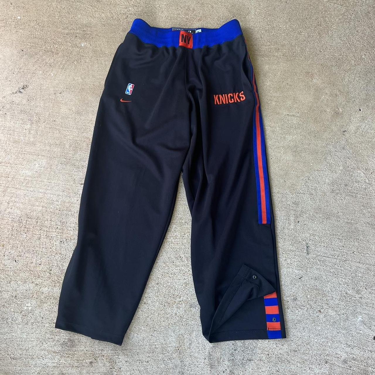 crazy knicks pants with a baggy fit (10” leg... - Depop