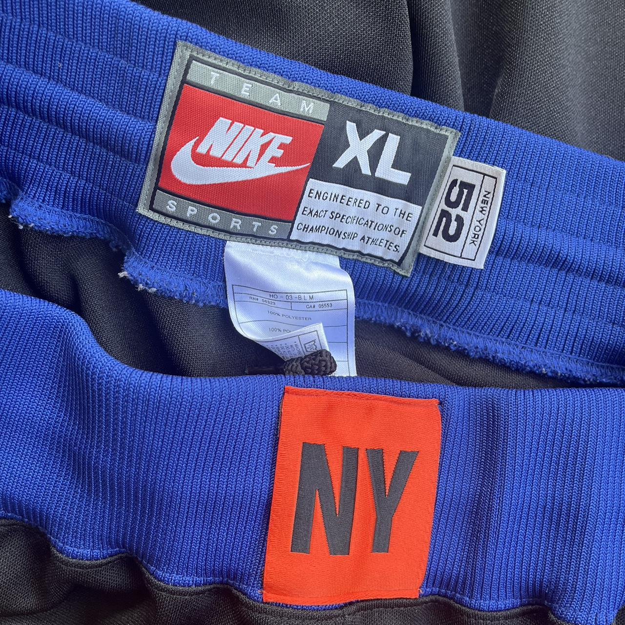 crazy knicks pants with a baggy fit (10” leg... - Depop