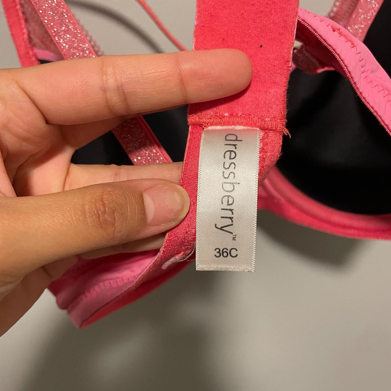 Barbie Pink Bra Sized 36c With A Sexy Strap Worn A Depop