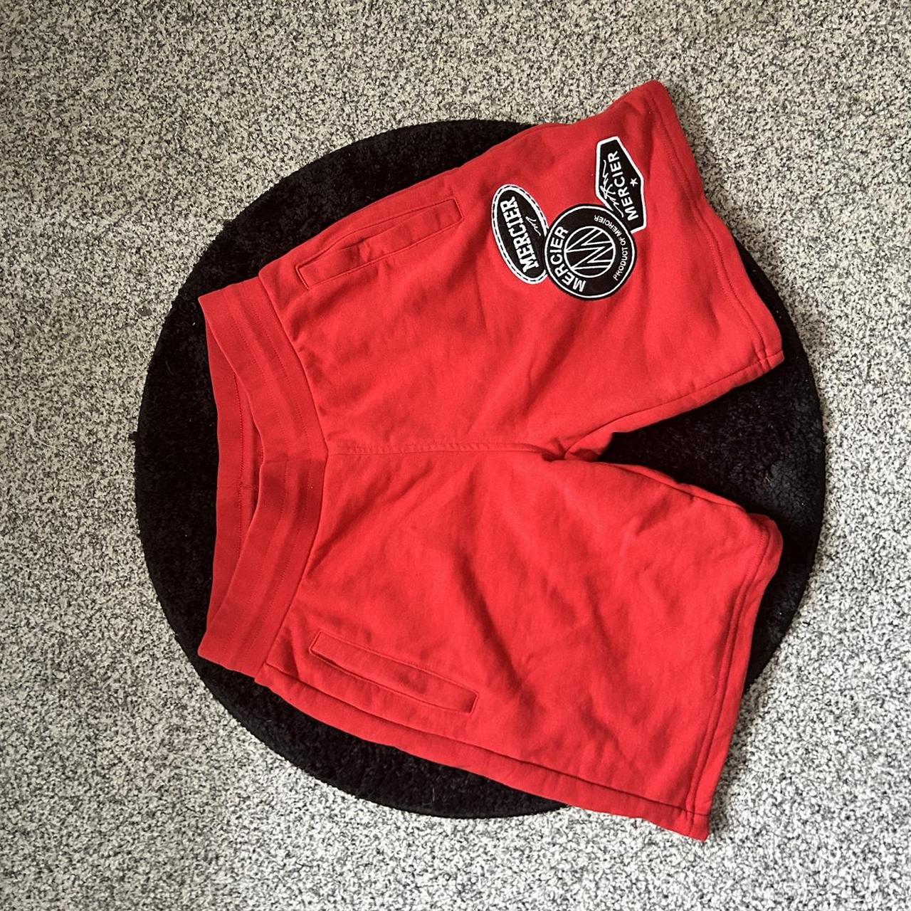 Men’s small Red Mercier shorts Only worn once - Depop