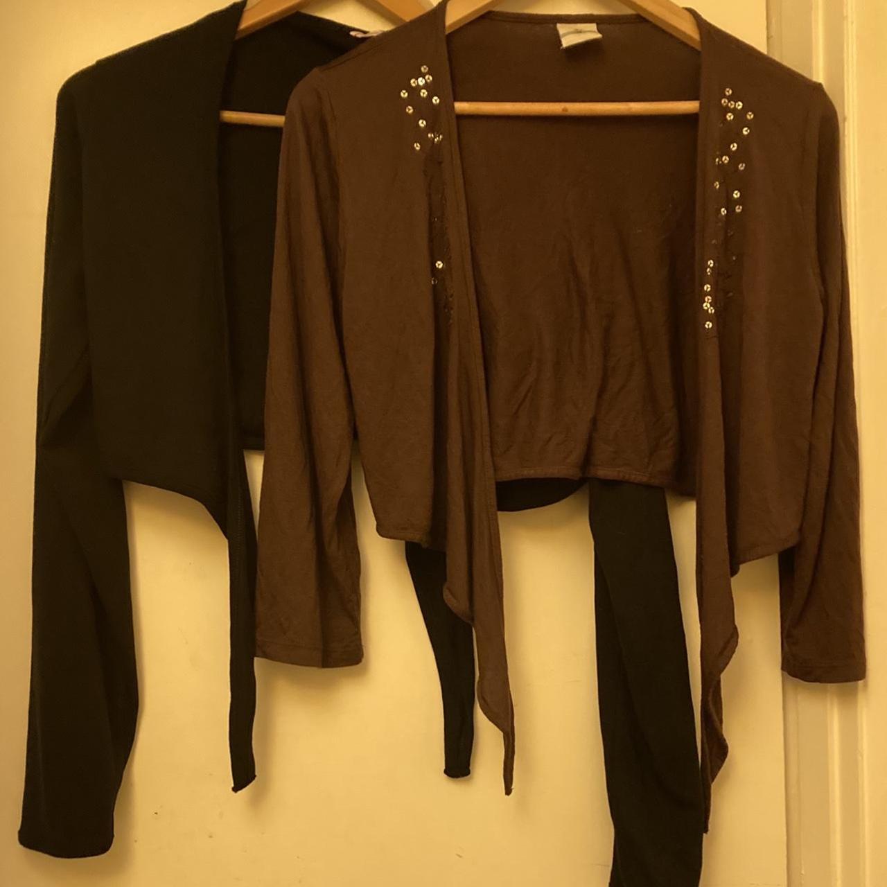 2 bolero style tops - Depop