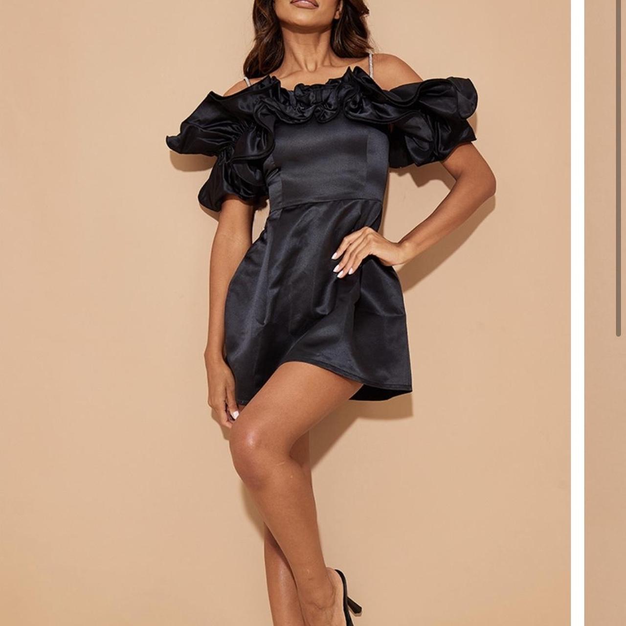 Stunning black PLT dress Brand new Event got... - Depop