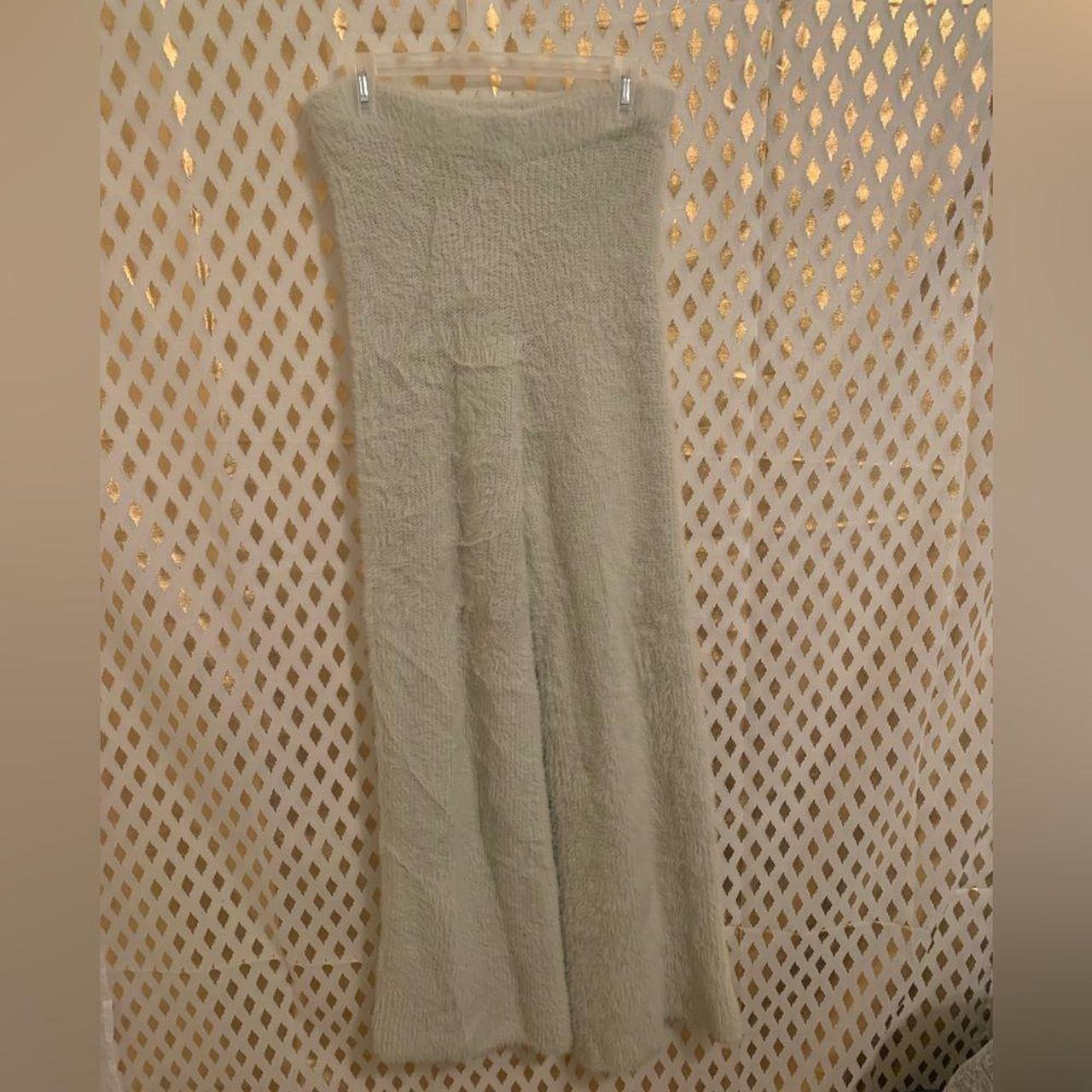 Nasty Gal Fuzzy soft cozy pants size L Nasty Gal... - Depop