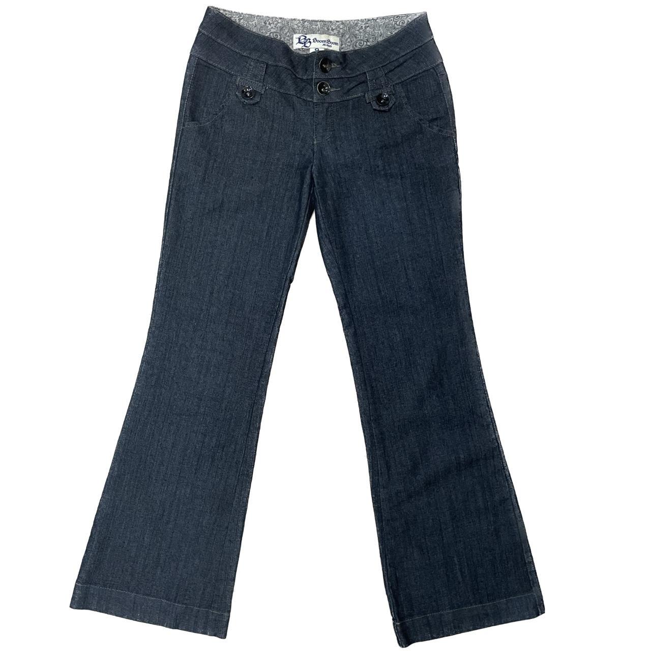 - 90s boom boom jeans jnco flaire leg bootcut -... - Depop