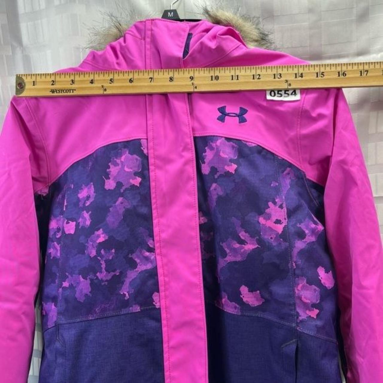 Under Armour Girls YLG Winter Jackets Color Pink... - Depop