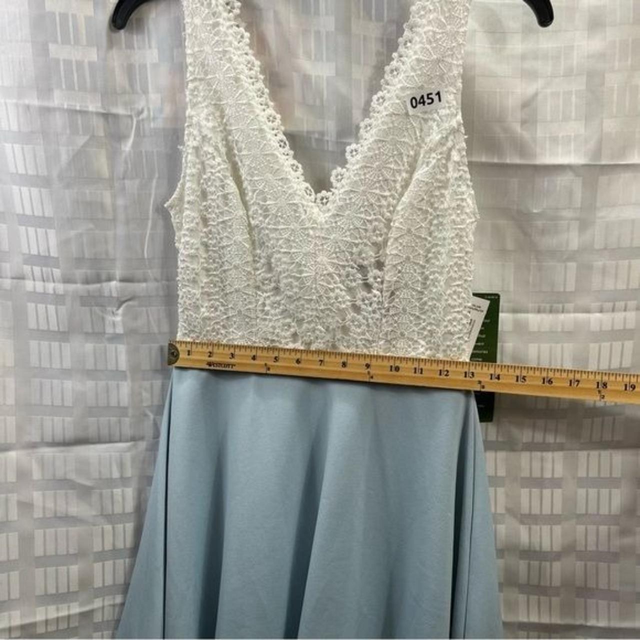 B.Smart women sleeveless dress size 5 color blue and... - Depop