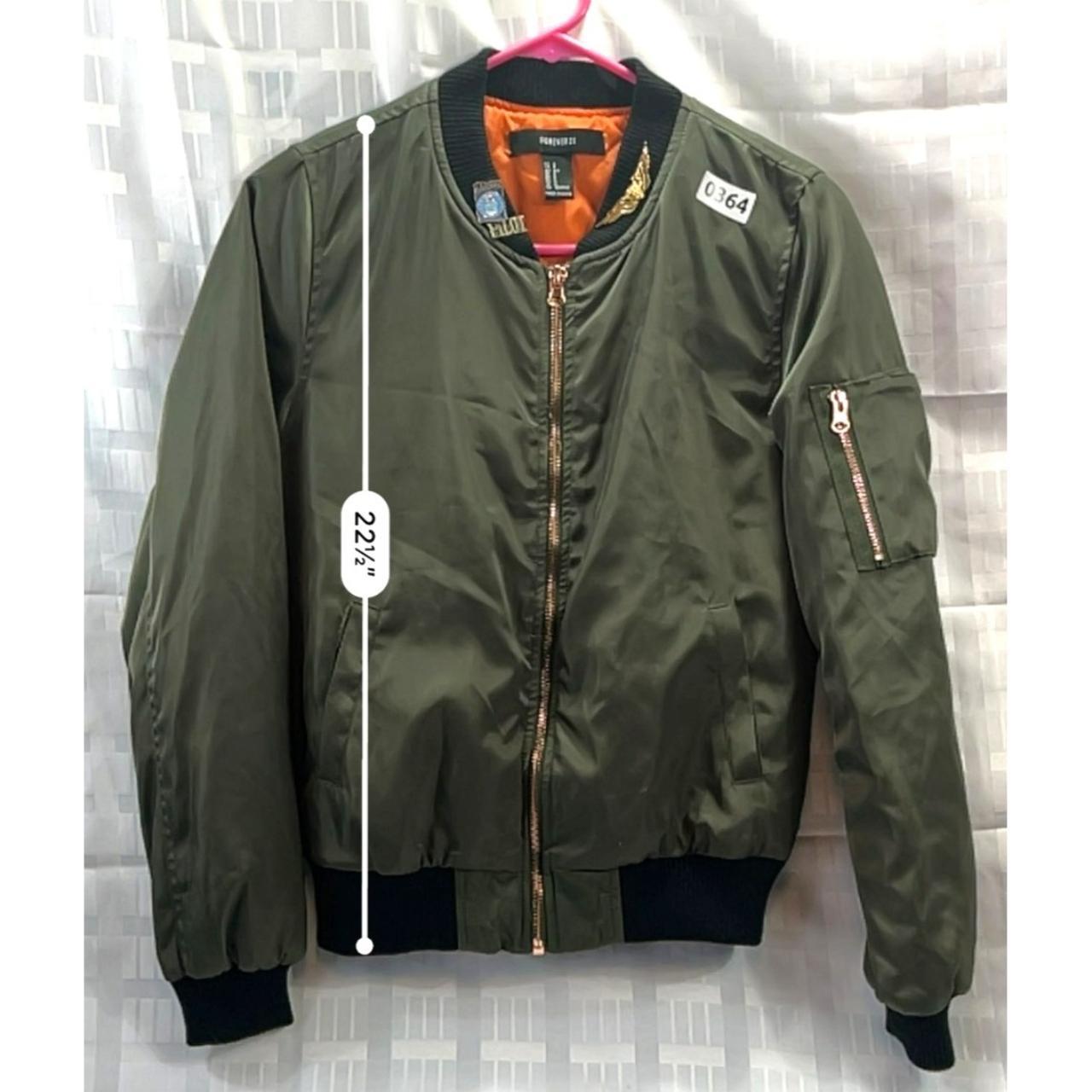 FOREVER 21, Women JACKET, long sleeve, COLOR GREEN,... - Depop