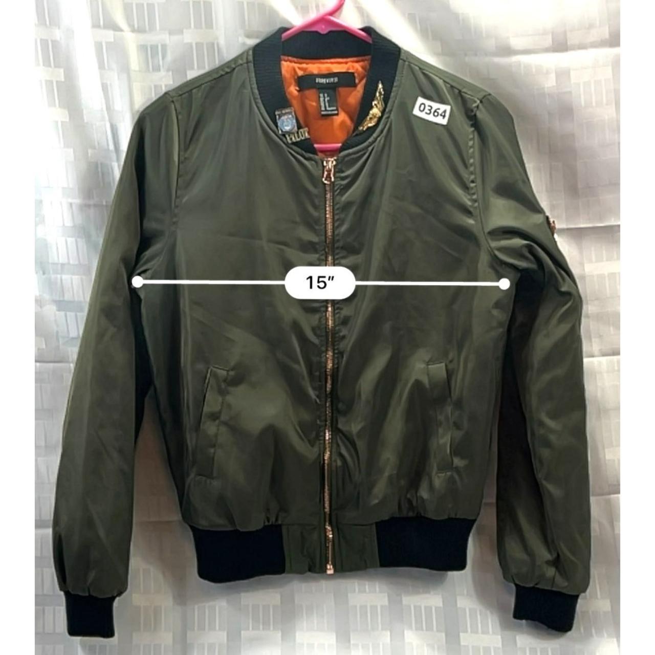 FOREVER 21, Women JACKET, long sleeve, COLOR GREEN,... - Depop