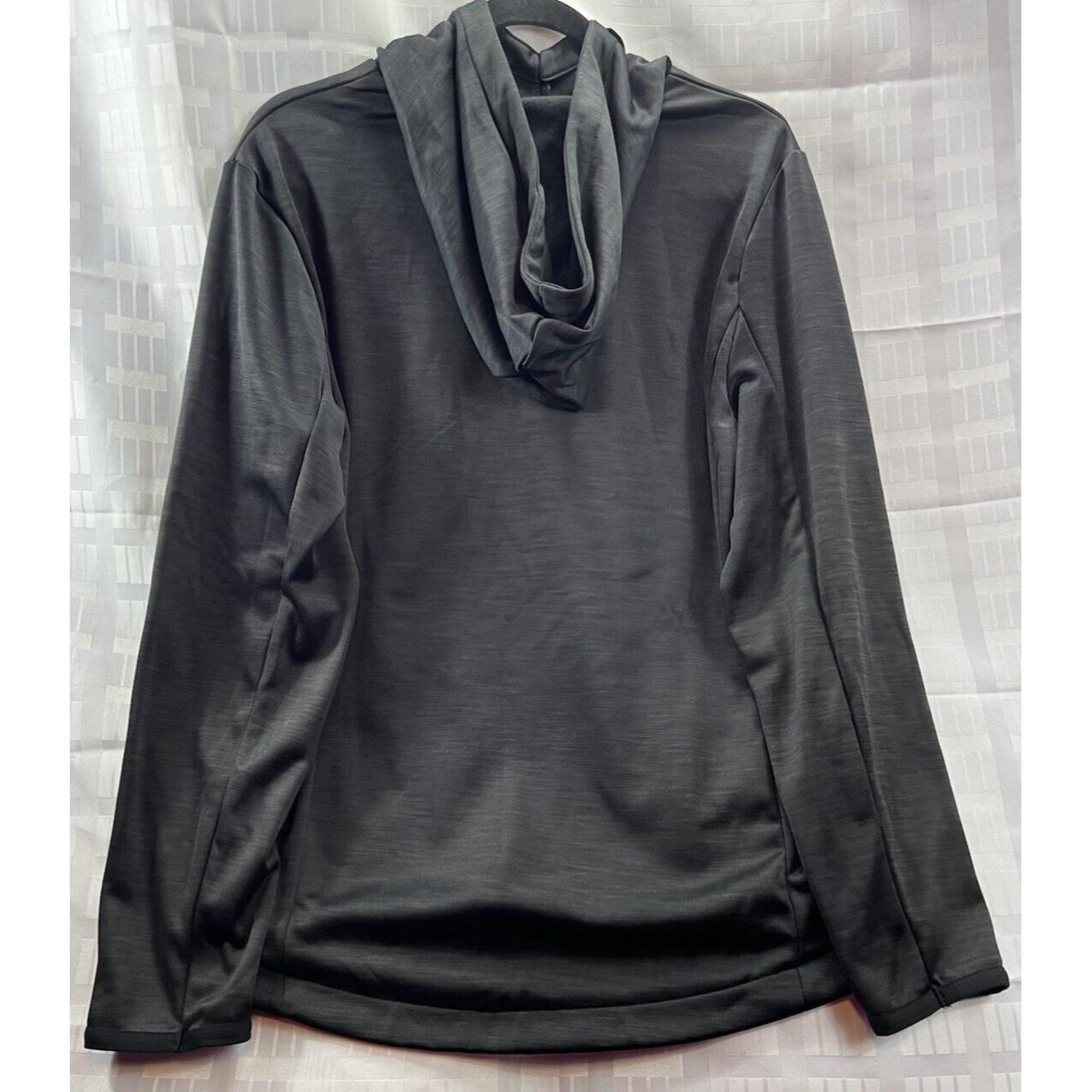 tek gear mens long sleeve hoodie size s color black.... - Depop