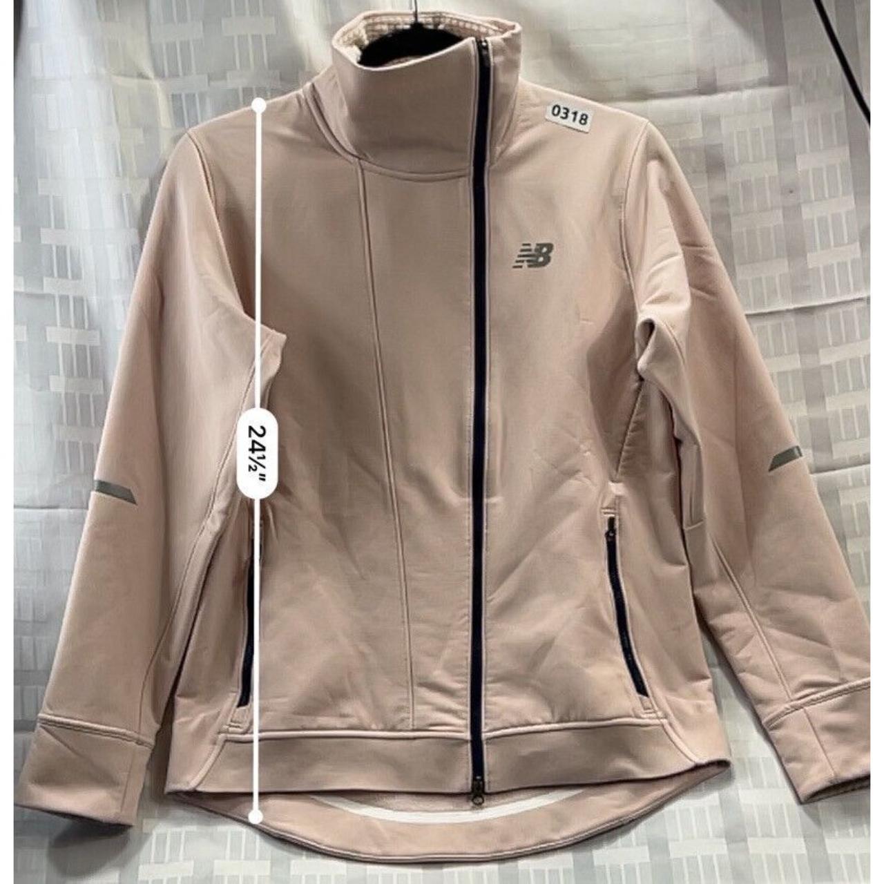 Women new balance running sweater Size Small Color... - Depop