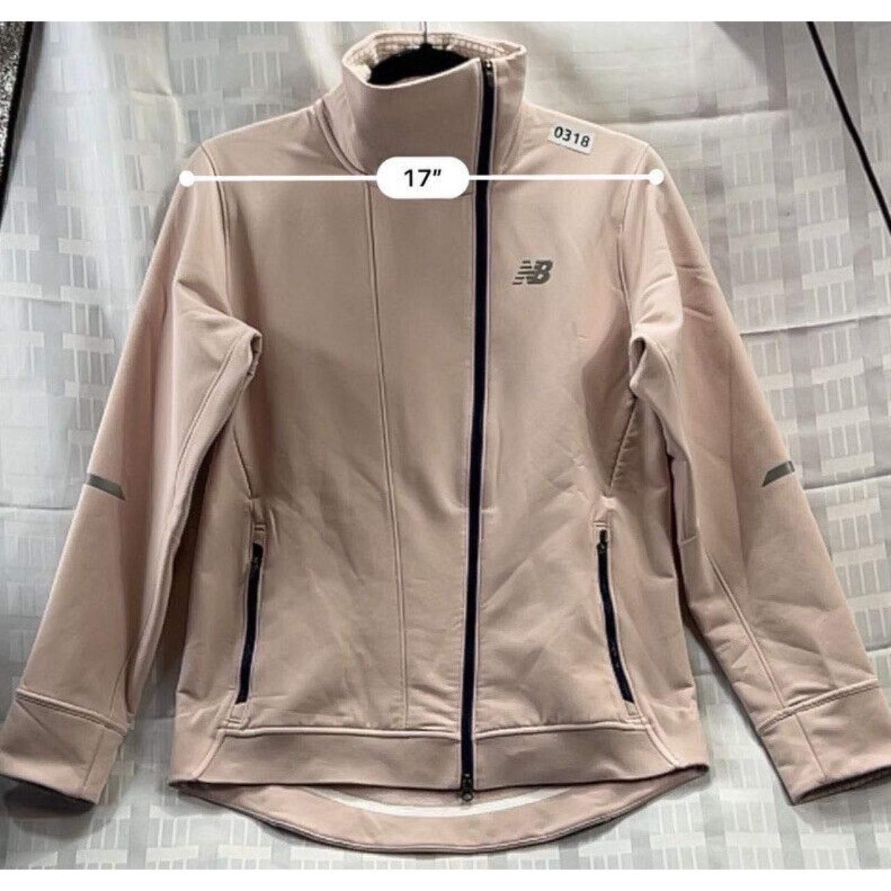 Women new balance running sweater Size Small Color... - Depop