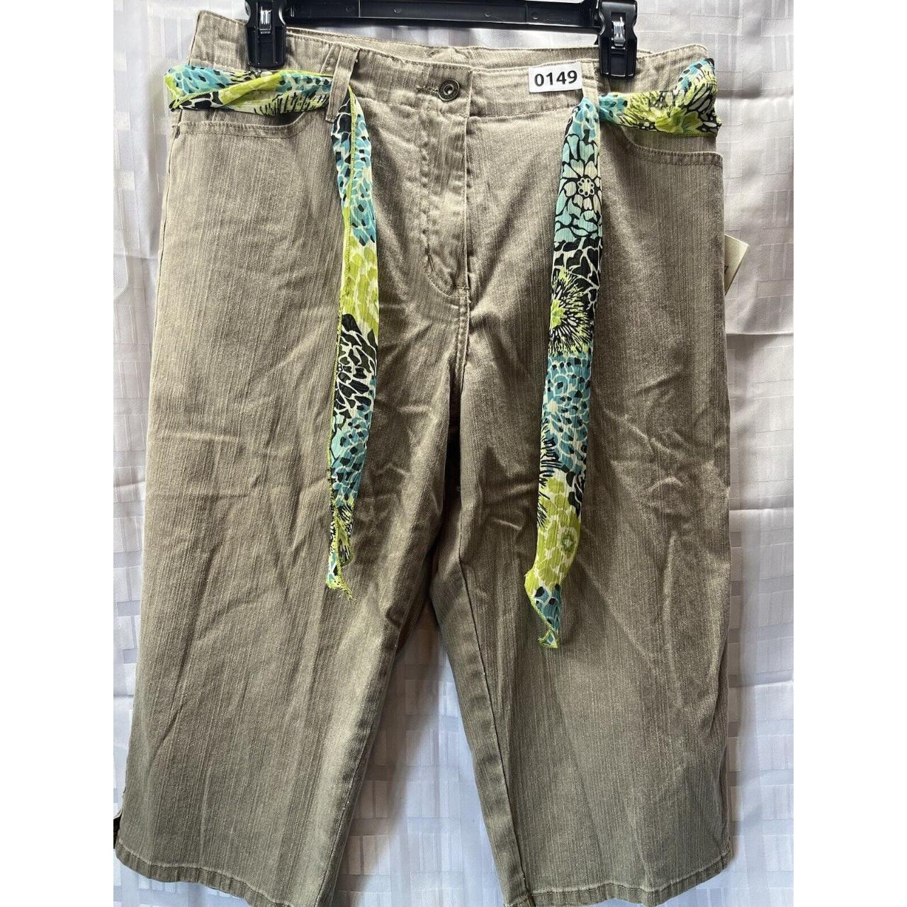 christopher banks women Short Size 10 Color Khaki,... - Depop