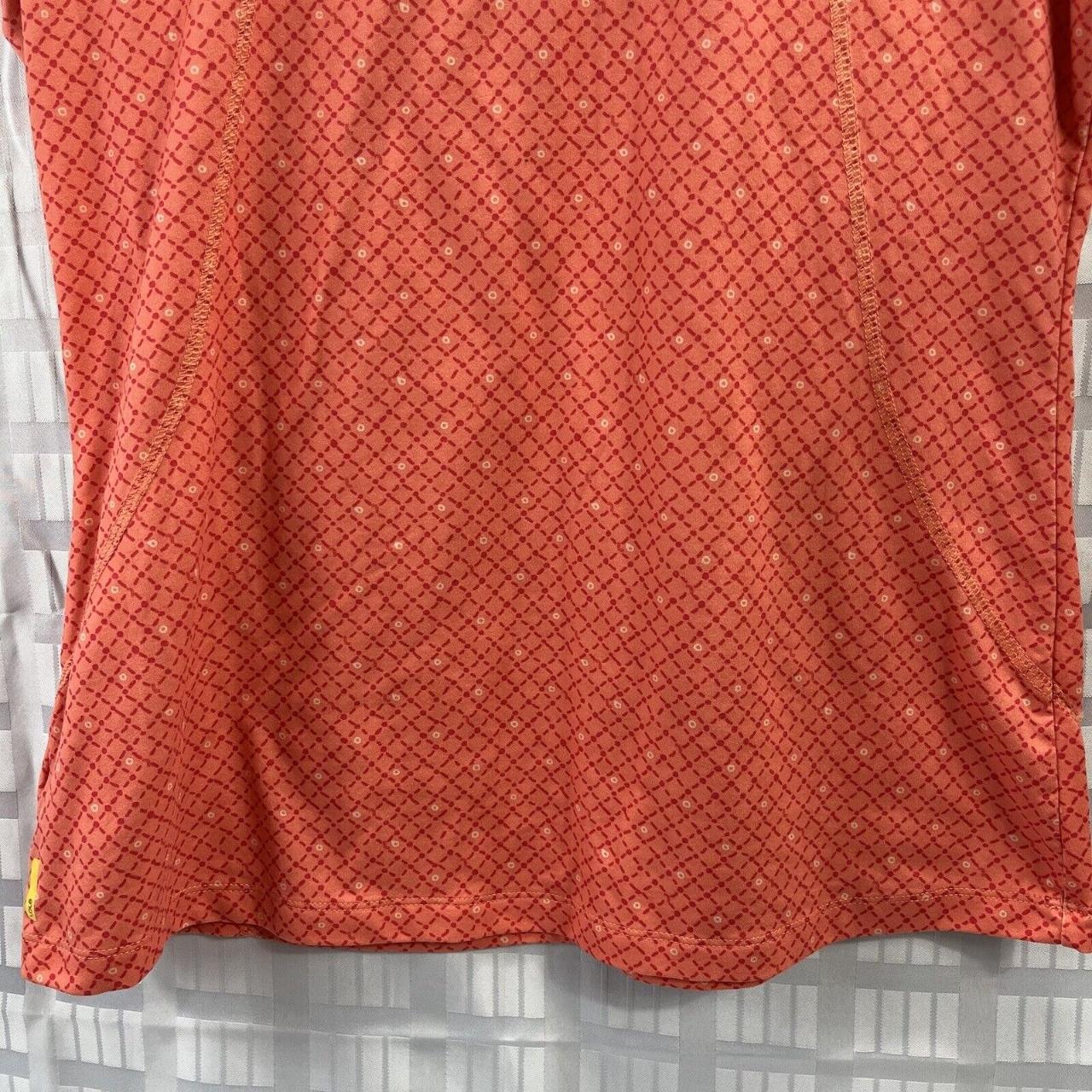 Lole Women Shirt Color Orange Size L Stretch Short... - Depop