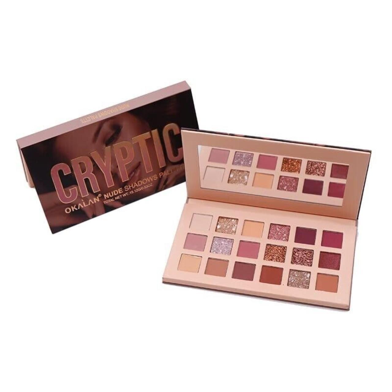 Cryptic Nude Shadows Eyeshadow Palette. - Depop