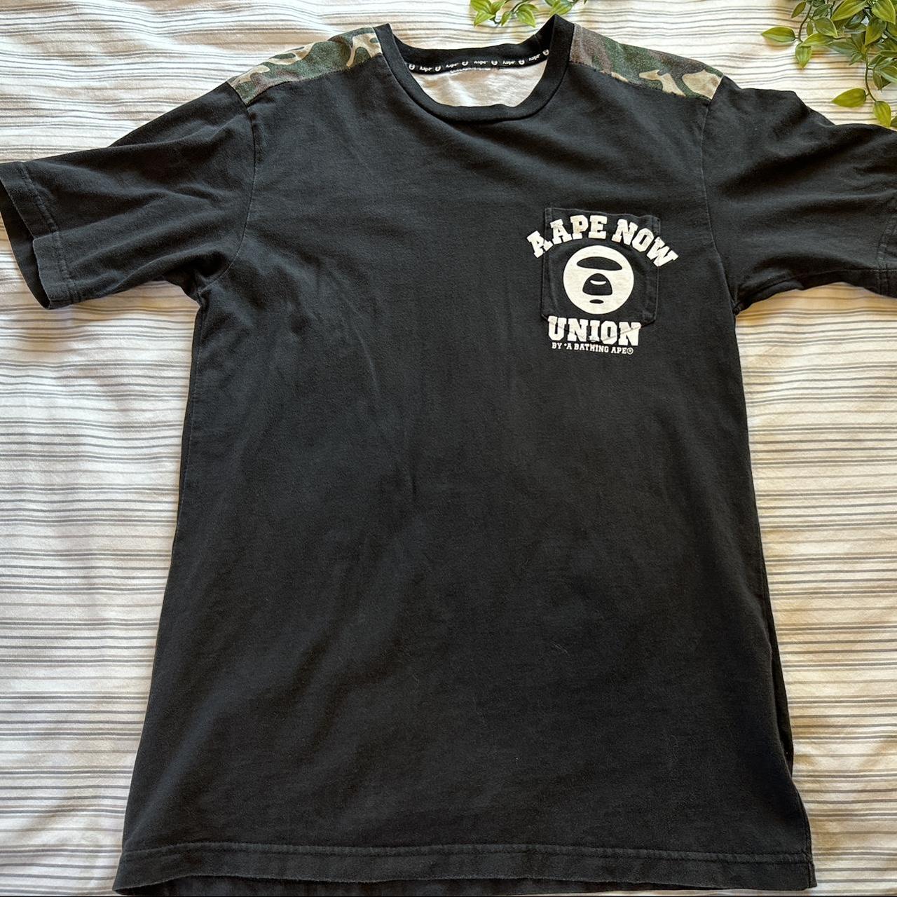 Aape T-shirt ABathing Ape Missing Tags Size S #aape... - Depop