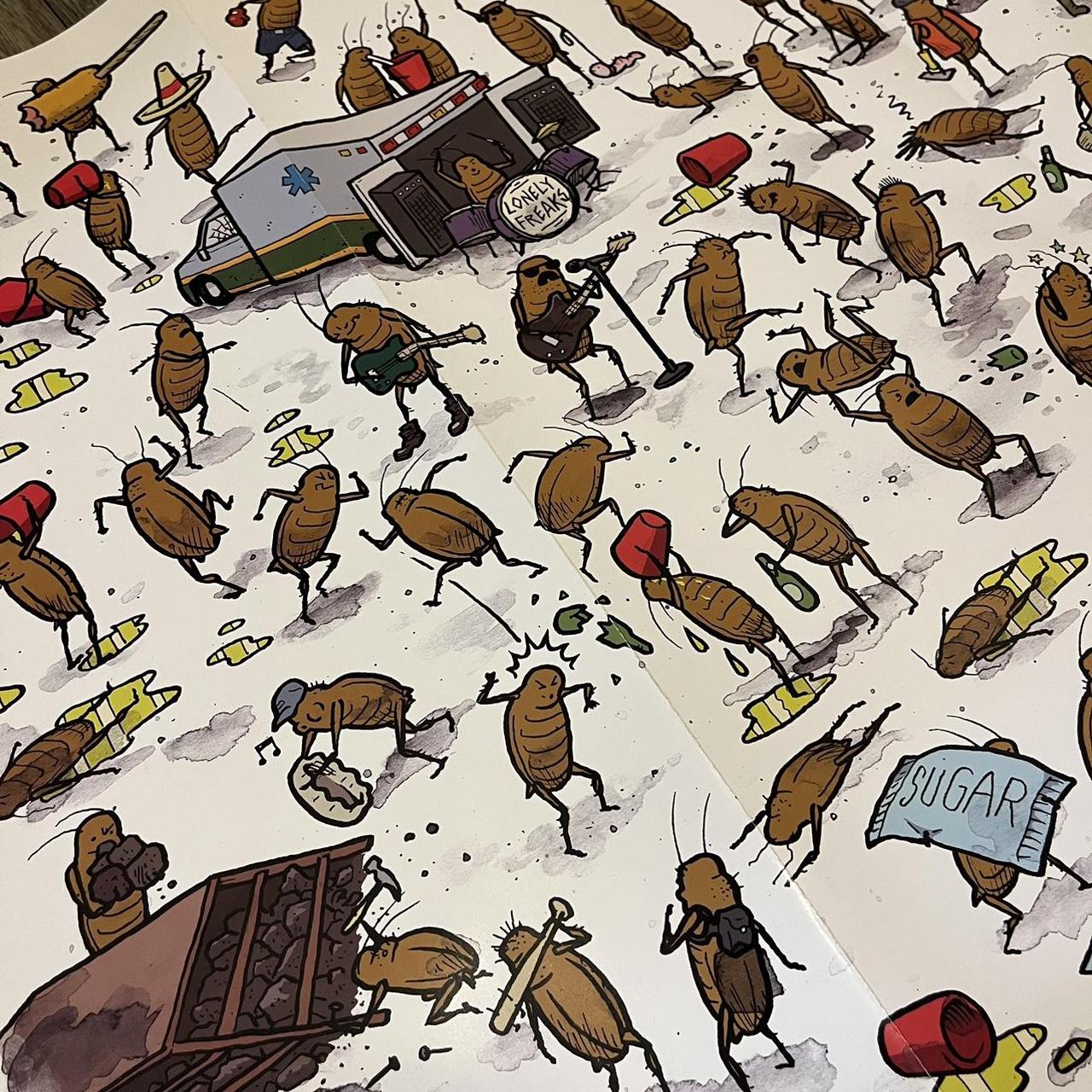 Grant Taylor Anti Hero Roach Party Poster Skateboarding - Depop