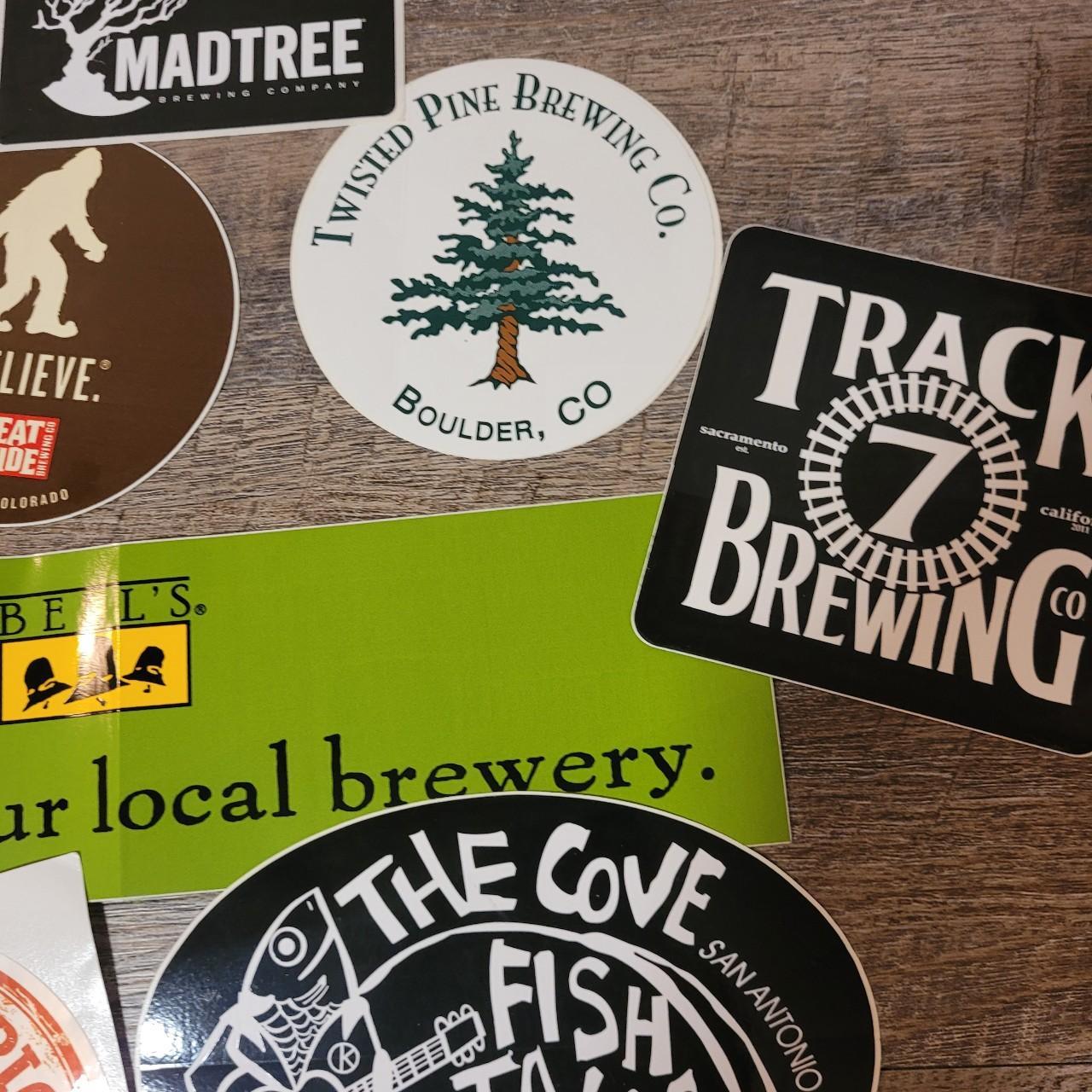 New Sticker Lot 10 Different Craft Beer Decal... - Depop