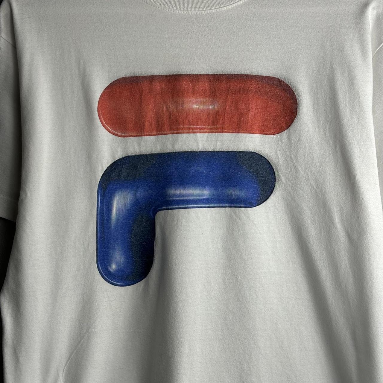 2000’s FILA GRAPHIC TSHIRT 🔘SIZE TAG: SMALL 🔘PIT... - Depop