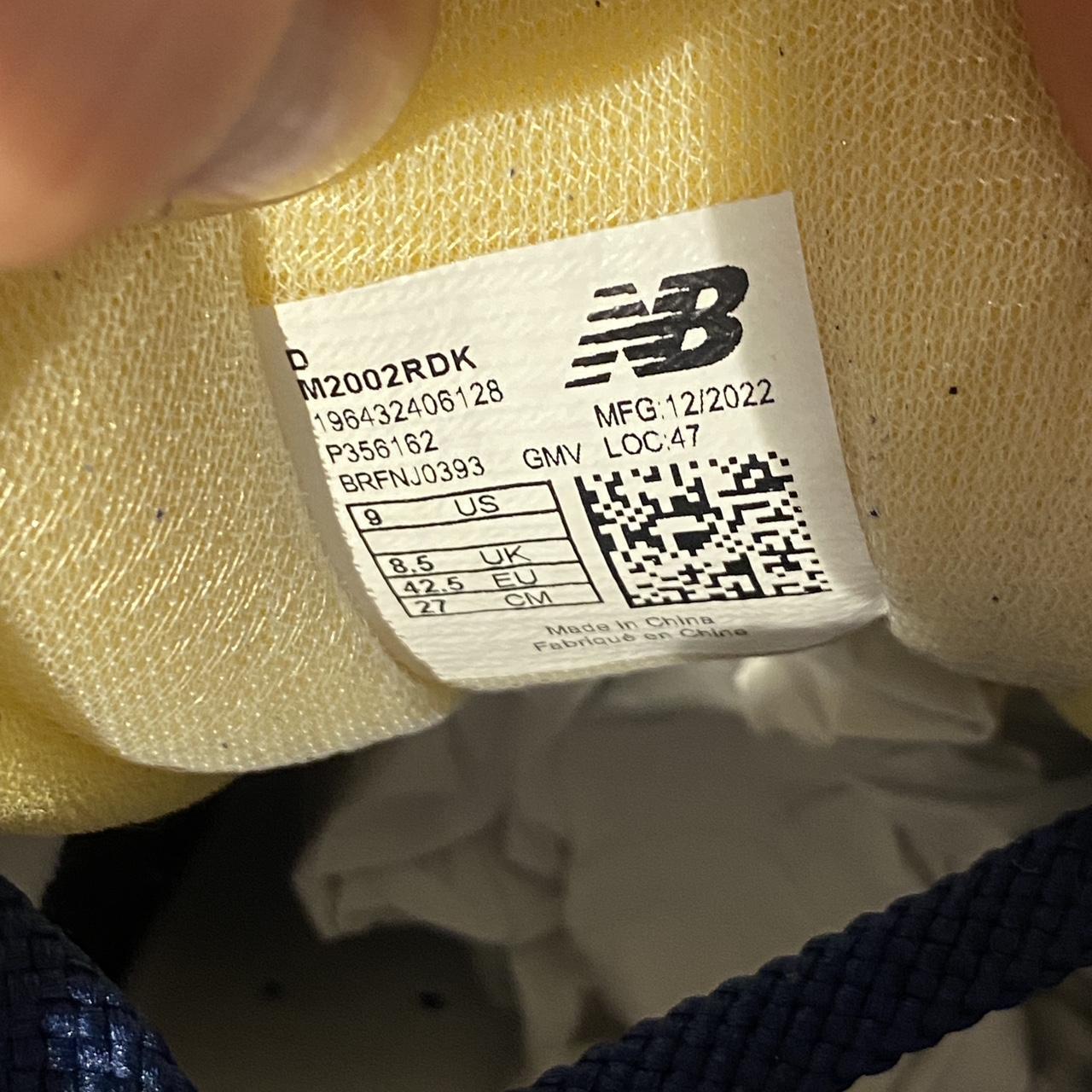 New Balance 2002r protection pack Navy blue New... - Depop