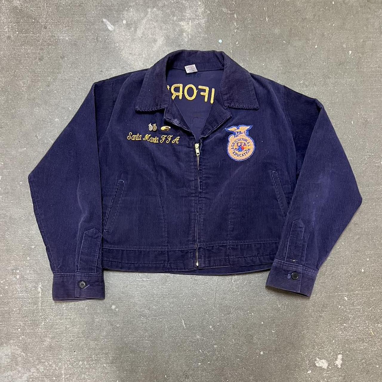 Beautiful FFA Work Jacket - Boxy Medium or Cropped... - Depop