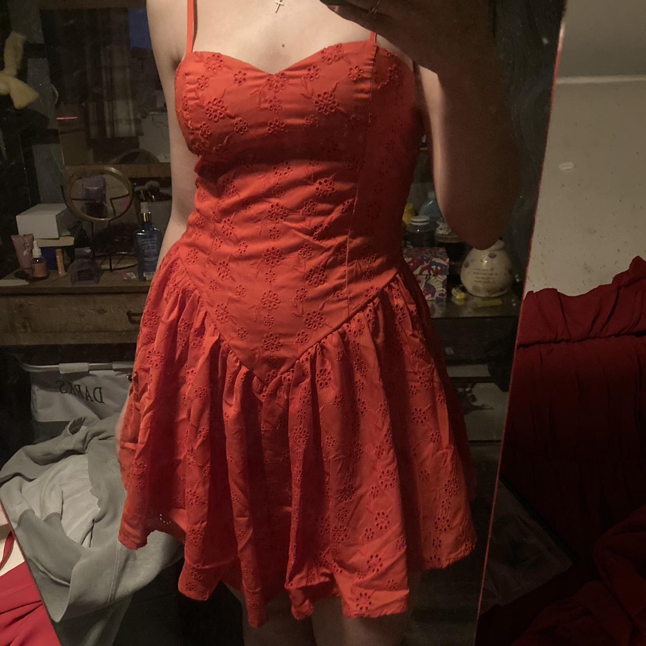 SHEIN Women's Red Dress | Depop