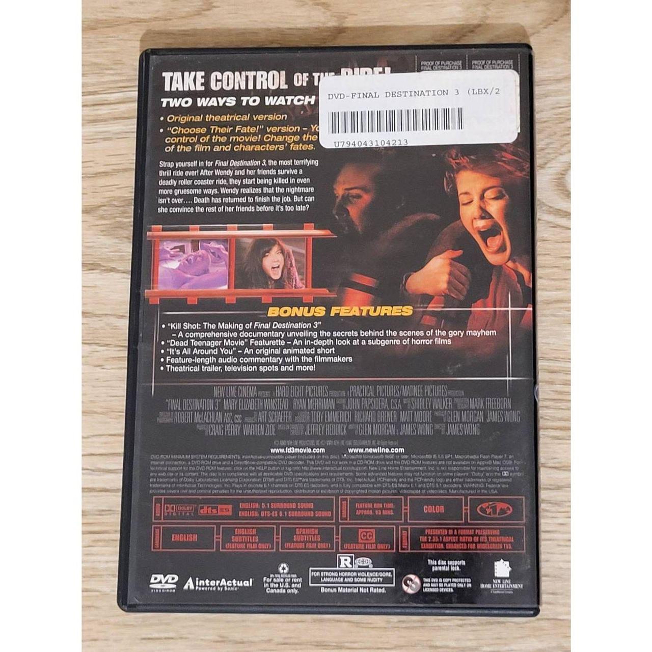 Final Destination 3 (DVD 2006, 2-Disc Set,... - Depop