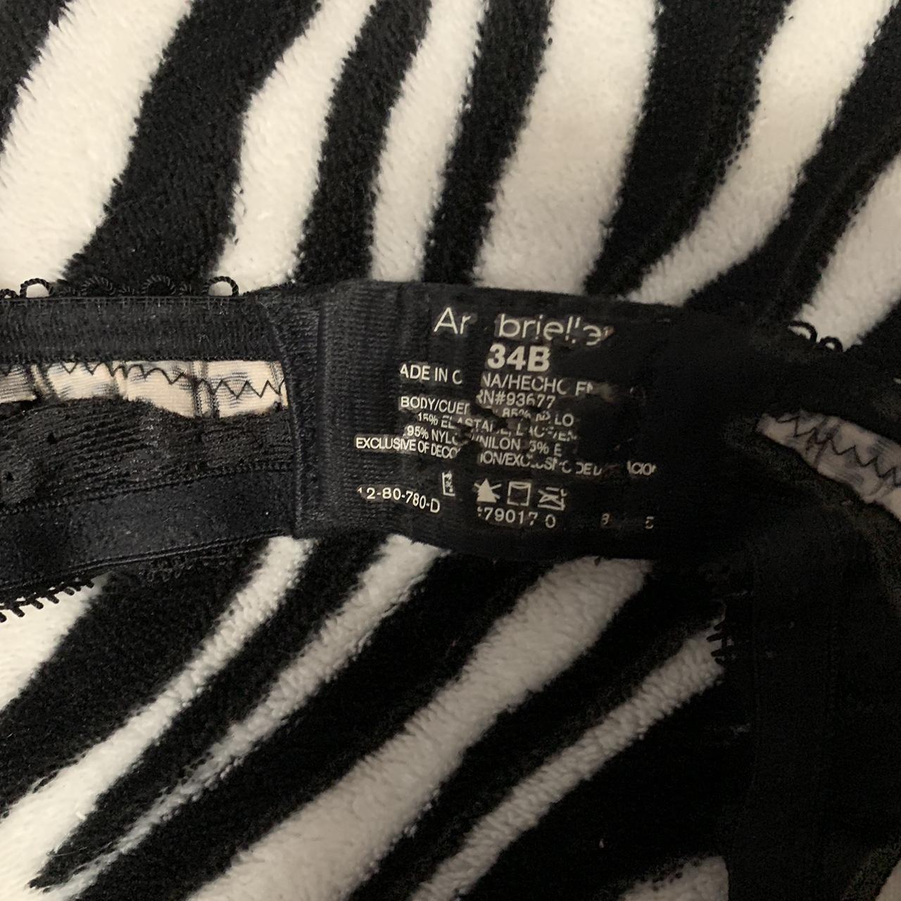 Ambrielle Y2K Trashy Mcbling Leopard Print Bra Size... - Depop