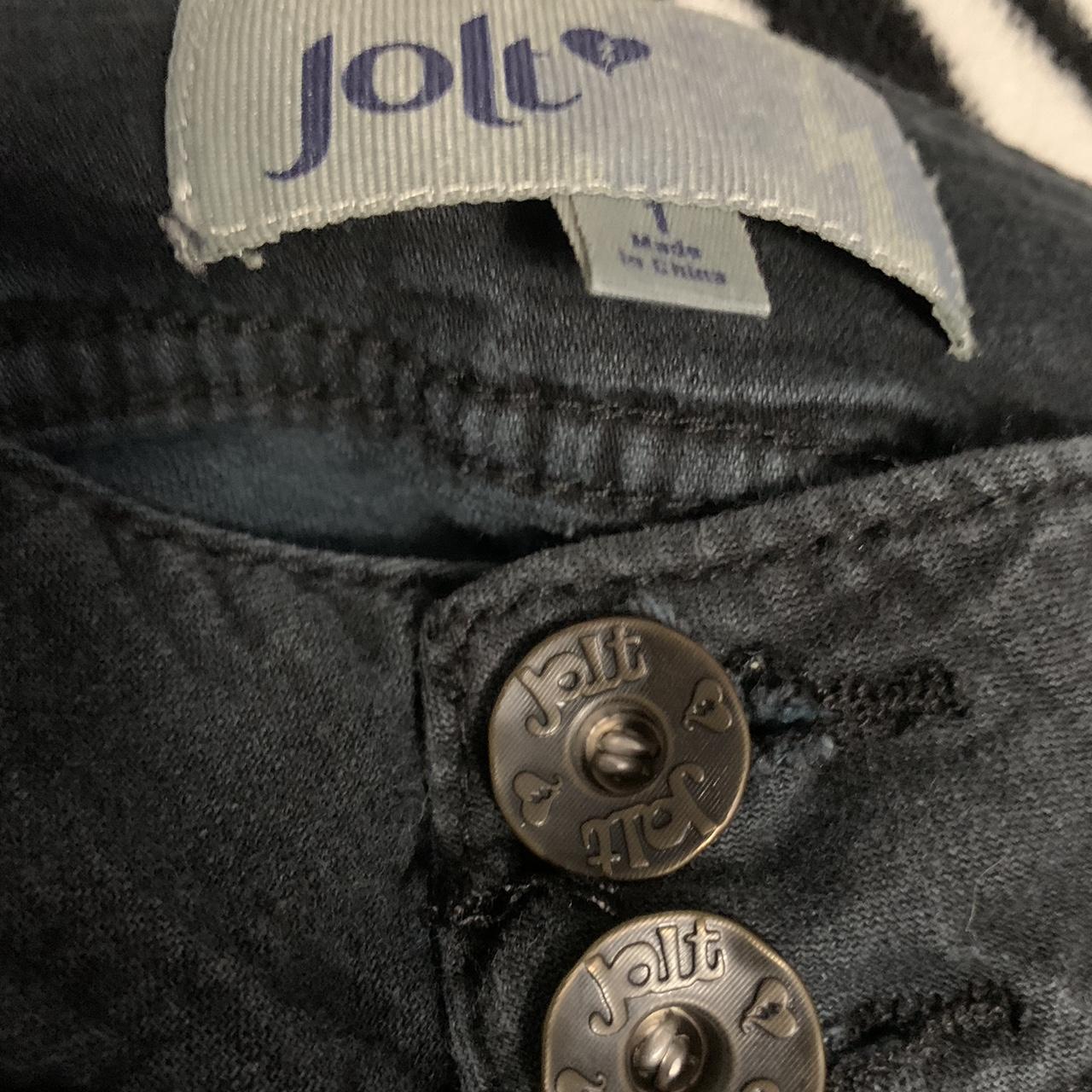 Jolt Y2K Goth Jeans Size 1 #Jolt#Y2K#Goth#Grunge#Cute - Depop