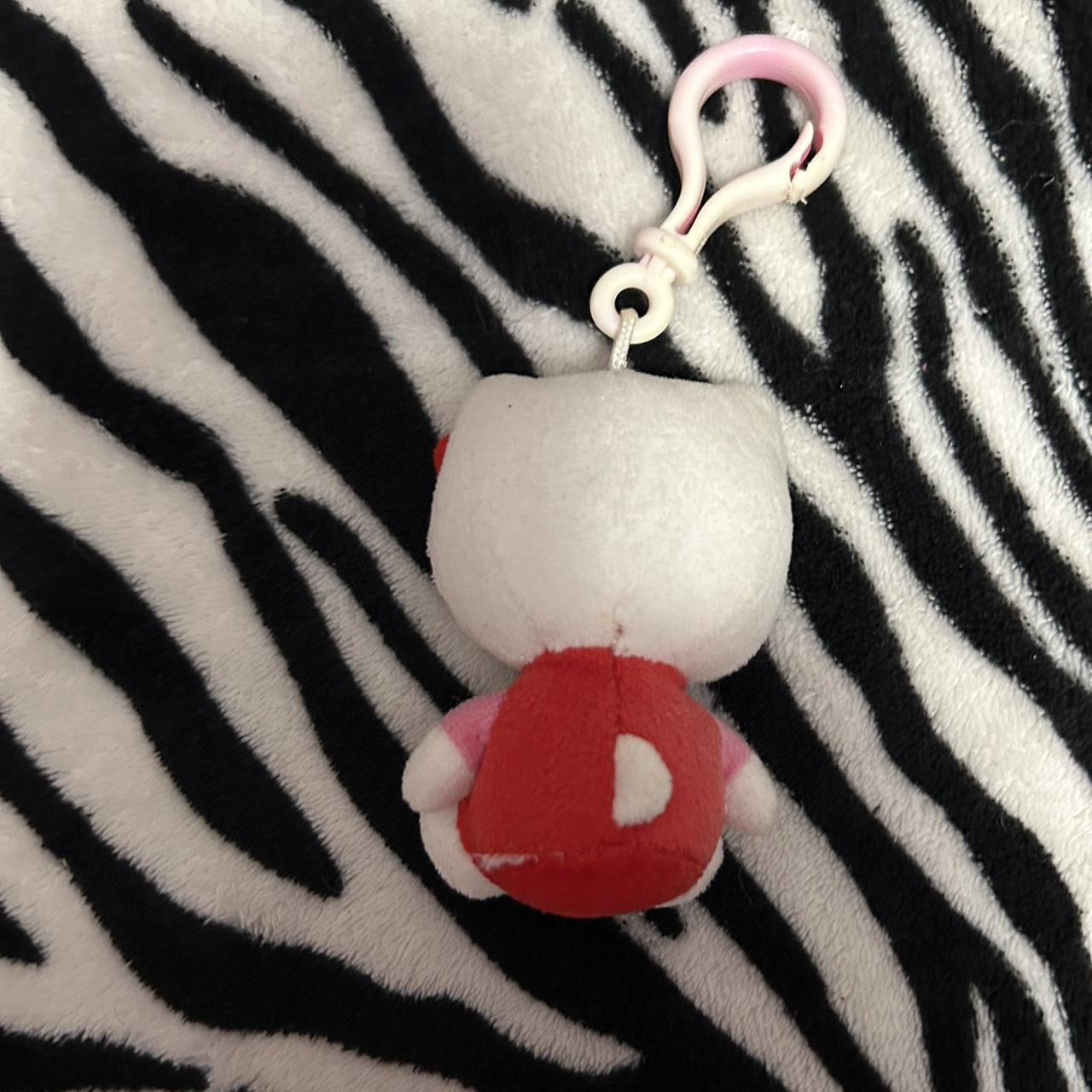 Hello Kitty Y2K Plush Key Chain As Is Shipping... - Depop