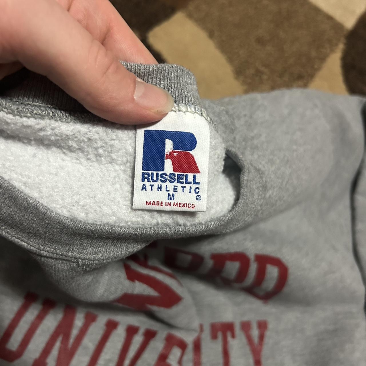 Stanford University Crewneck Russell Tag Size... - Depop