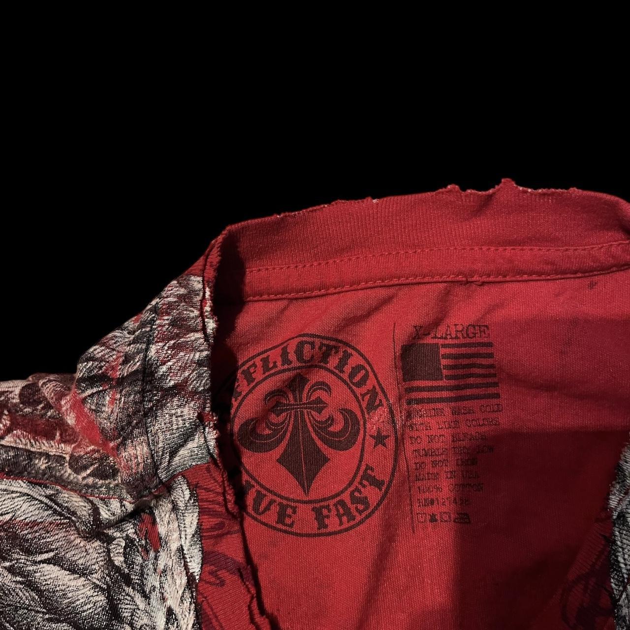 affliction tshirt xl depop payments - Depop