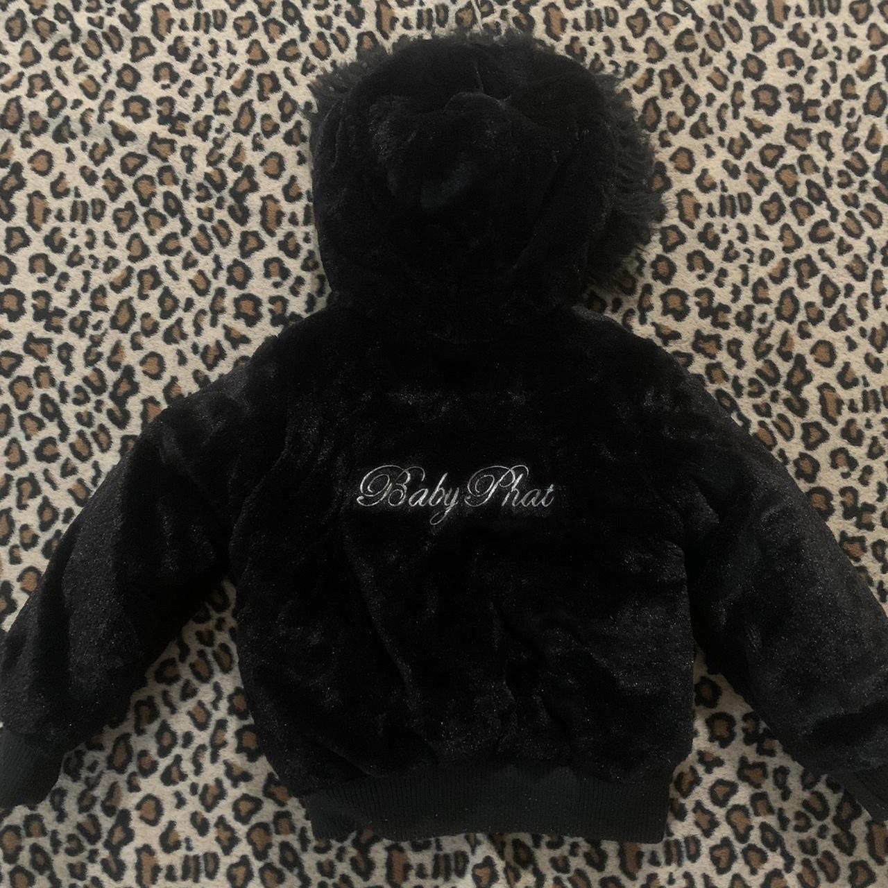 Baby phat kids reversible jacket missing two... - Depop