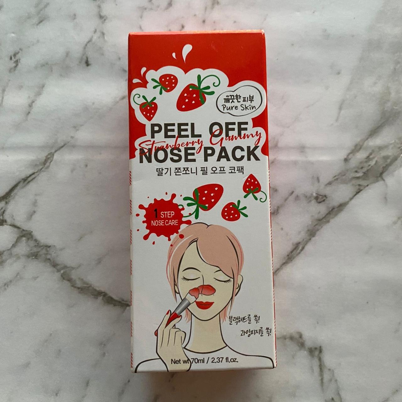 NEW ~ Peel Off Strawberry Gummy Nose Pack - Depop