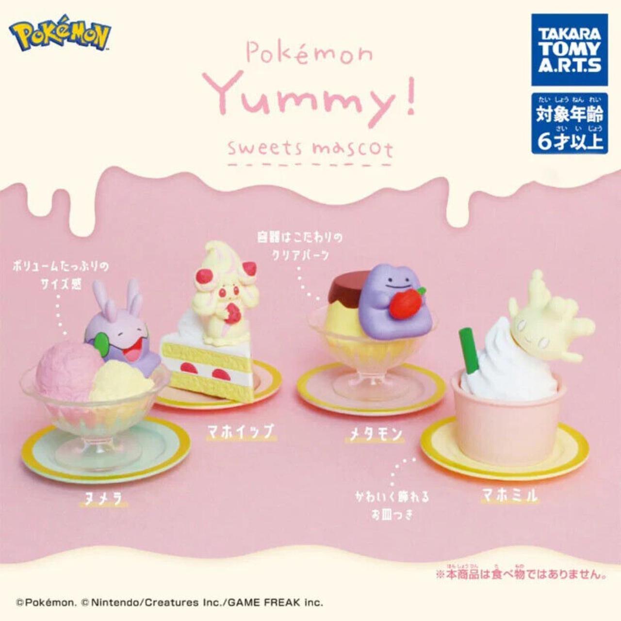 NEW ~ Pokémon Yummy Sweets Mascot Capsule Figure... - Depop