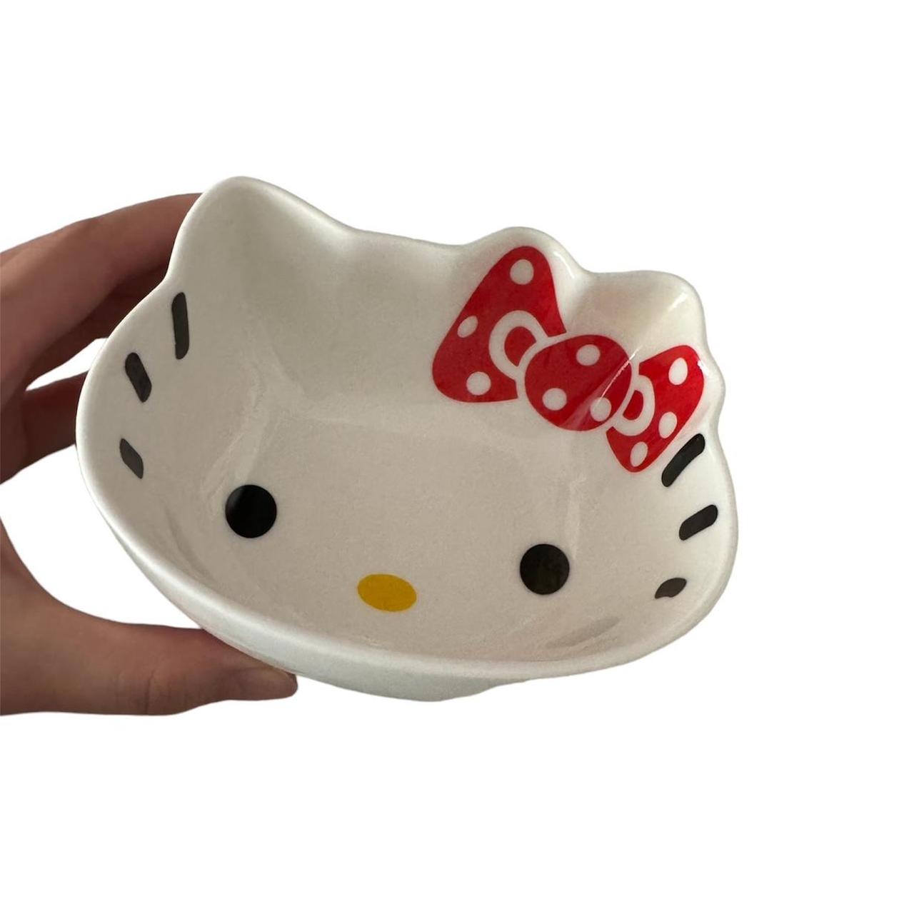 Rare Hello Kitty sanrio ceramic dinnerware bowl... - Depop