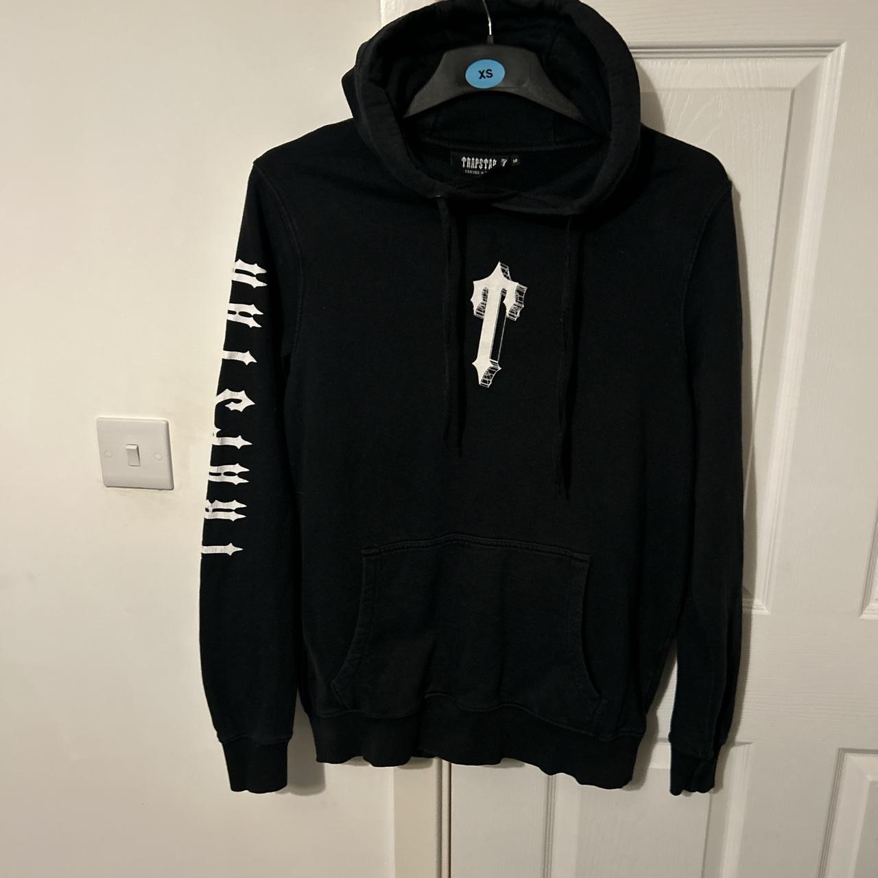 Trapstar Hoodie (black) - Depop