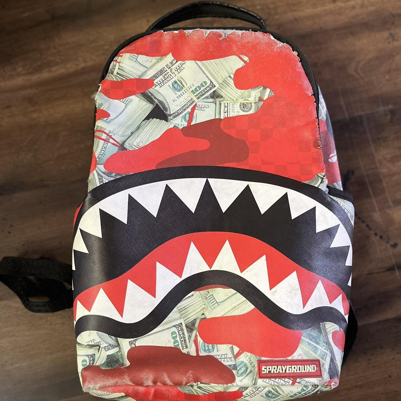 Blood Money Sprayground BackPack had it... - Depop