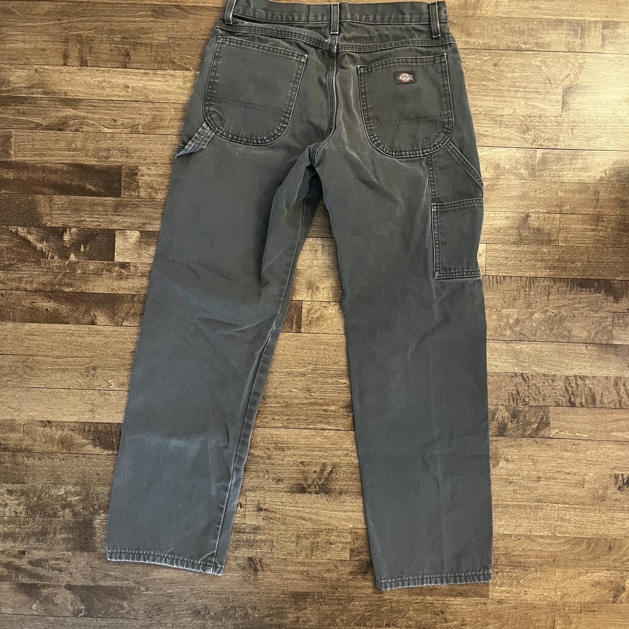 Dark green dickies carpenter pants, size: 30x32 - Depop