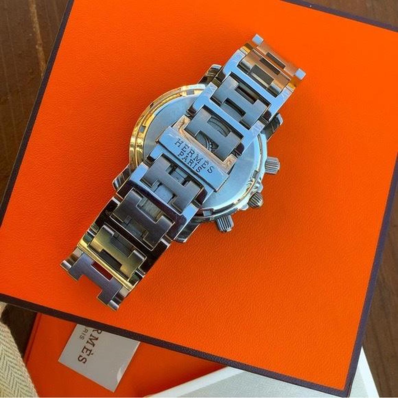 Mens HERMS CLIPPER DIVER stands steel watch ... | Depop