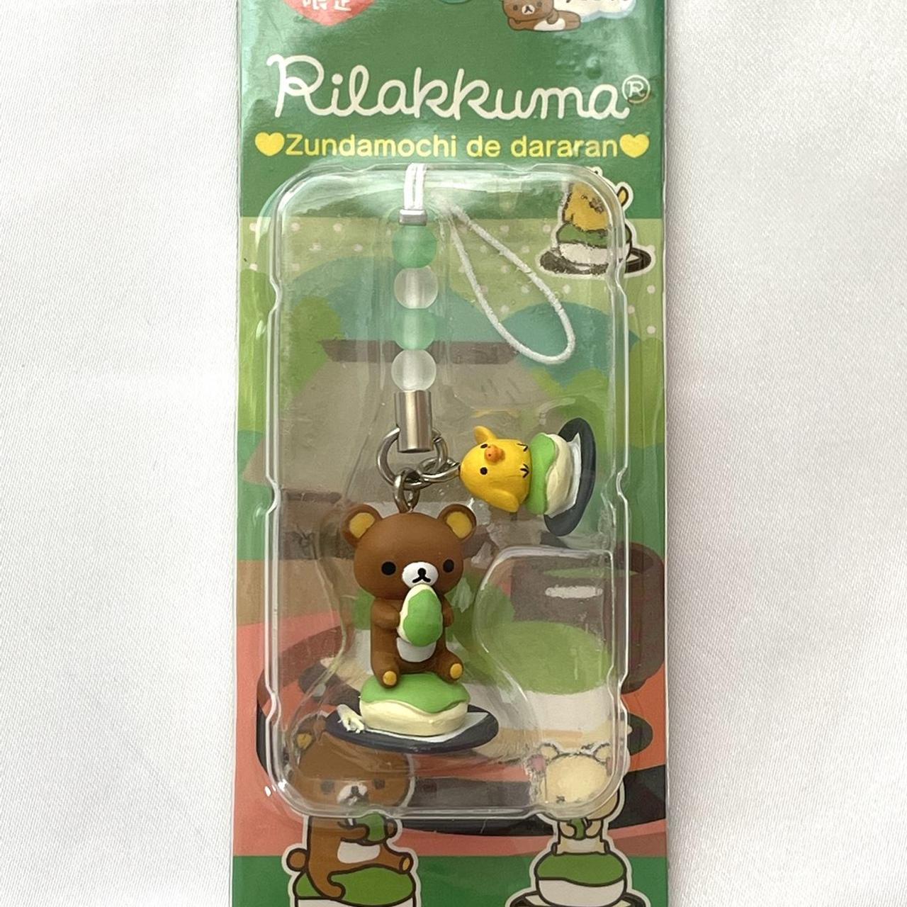 RILAKKUMA + KIIROITORI BEADED MATCHING GOTOCHI CHARM... - Depop