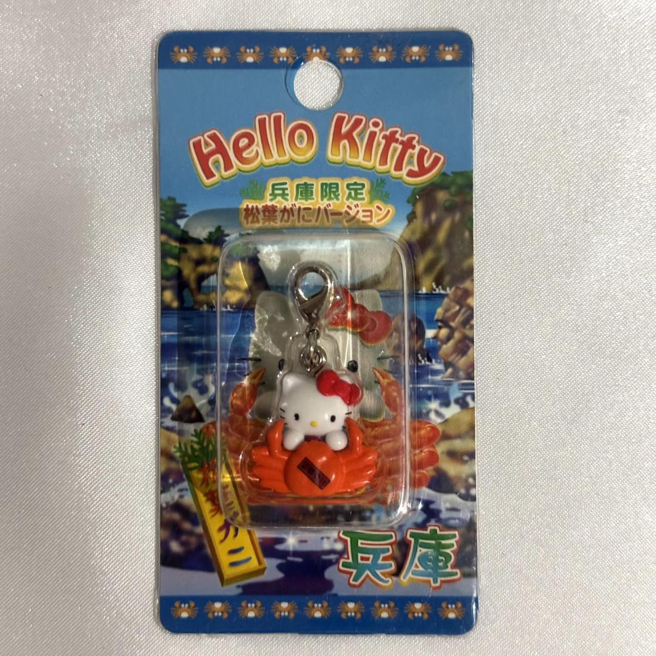 CRAB HELLO KITTY GOTOCHI CHARM 🦀 - imported from... | Depop