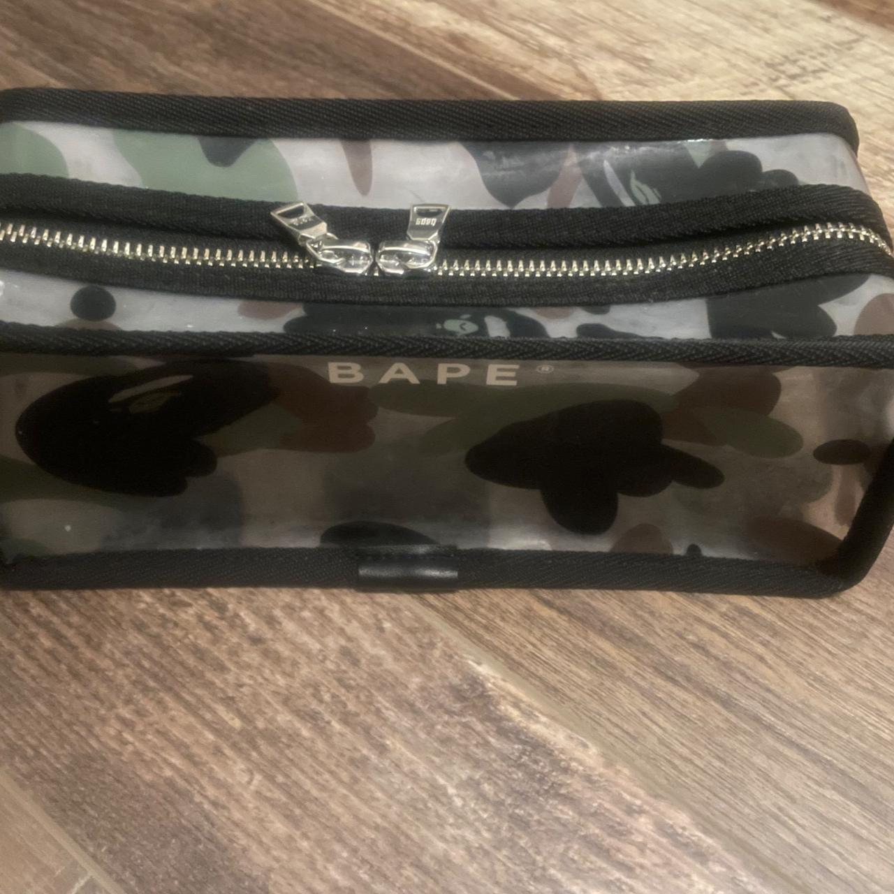 BAPE " A Bathing Ape " Travel Pouch Flight Travel... - Depop