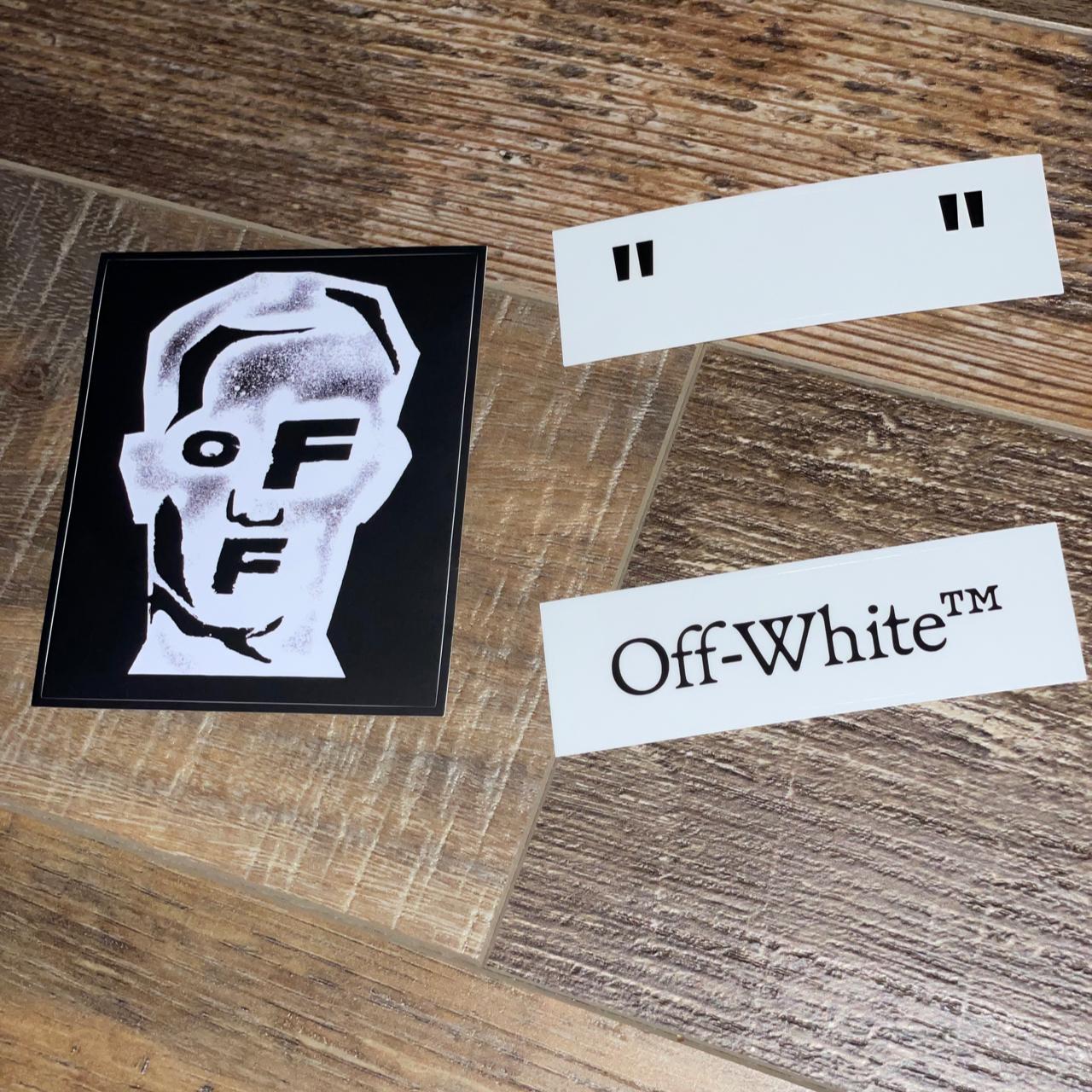 Off-White / Virgil Abloh Rare Stickers / Sticker... - Depop