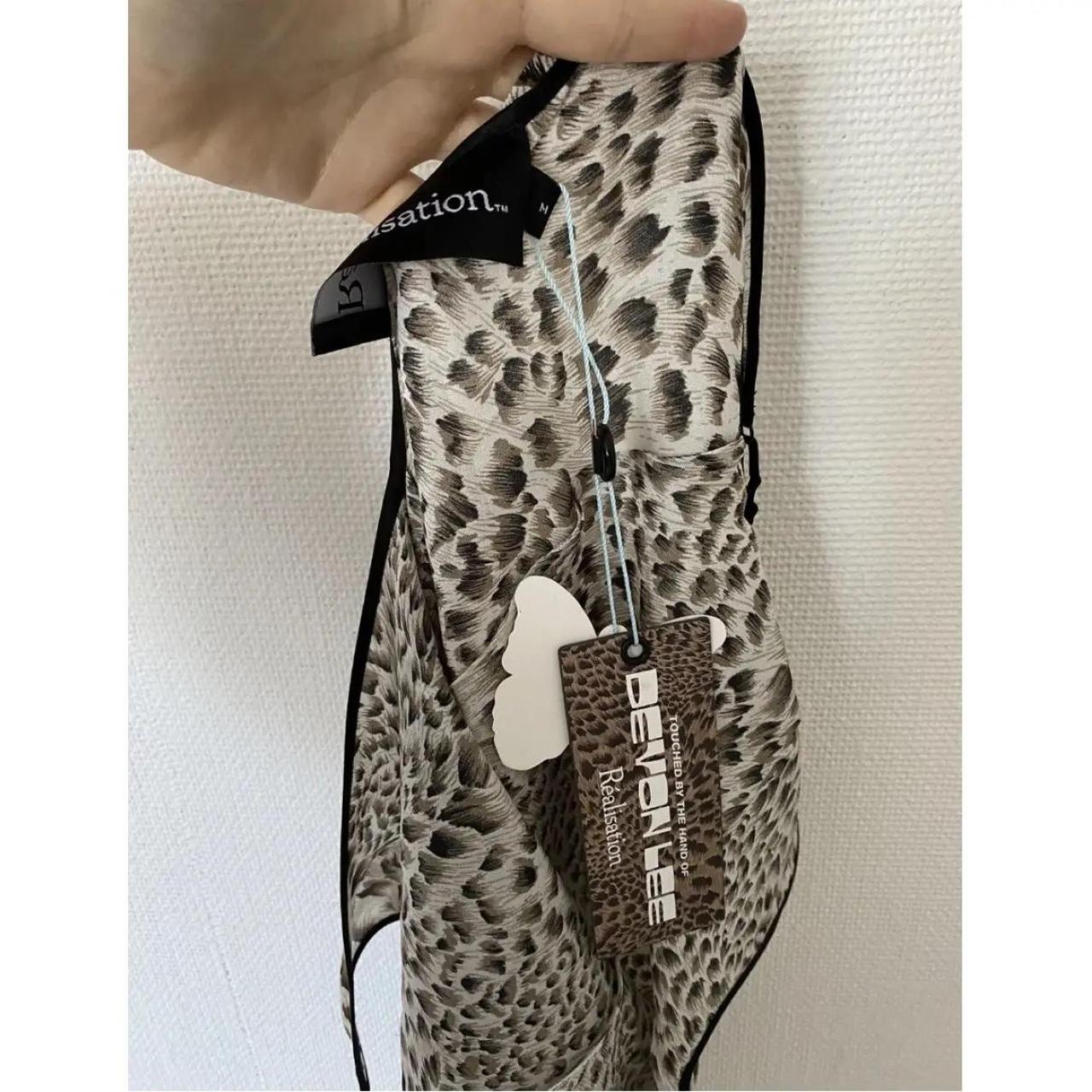 Realization Par Leopard print slip dress with... - Depop