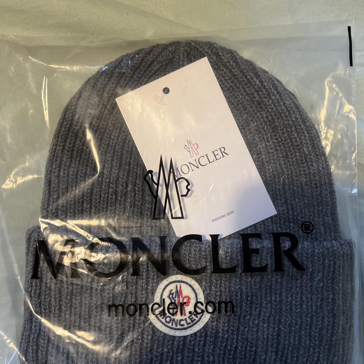 Grey designer hat #hat #designer #beanie #winter - Depop